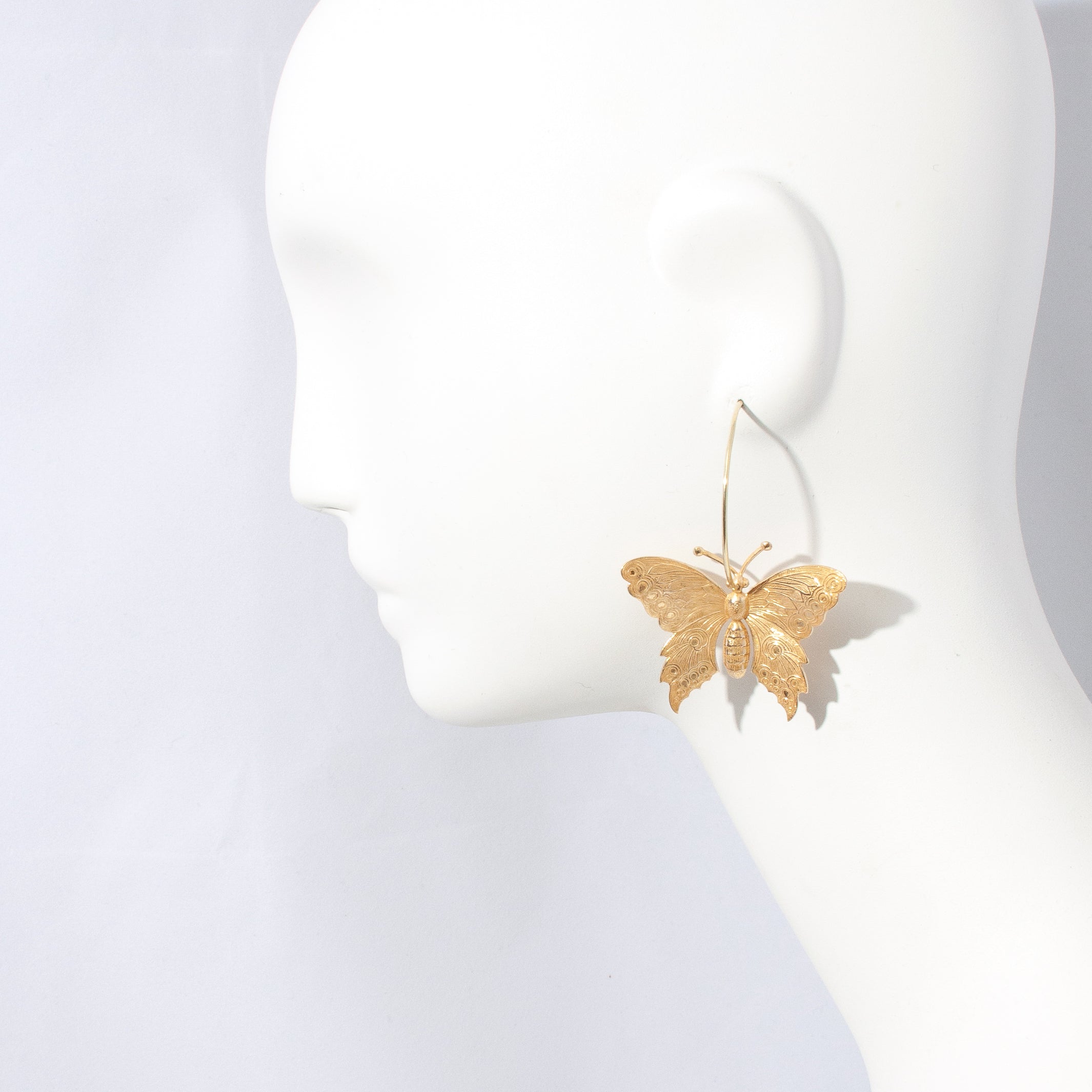 PAPILLON EARRING – CASTLECLIFF || Sustainably Crafted Jewelry, Handmade ...
