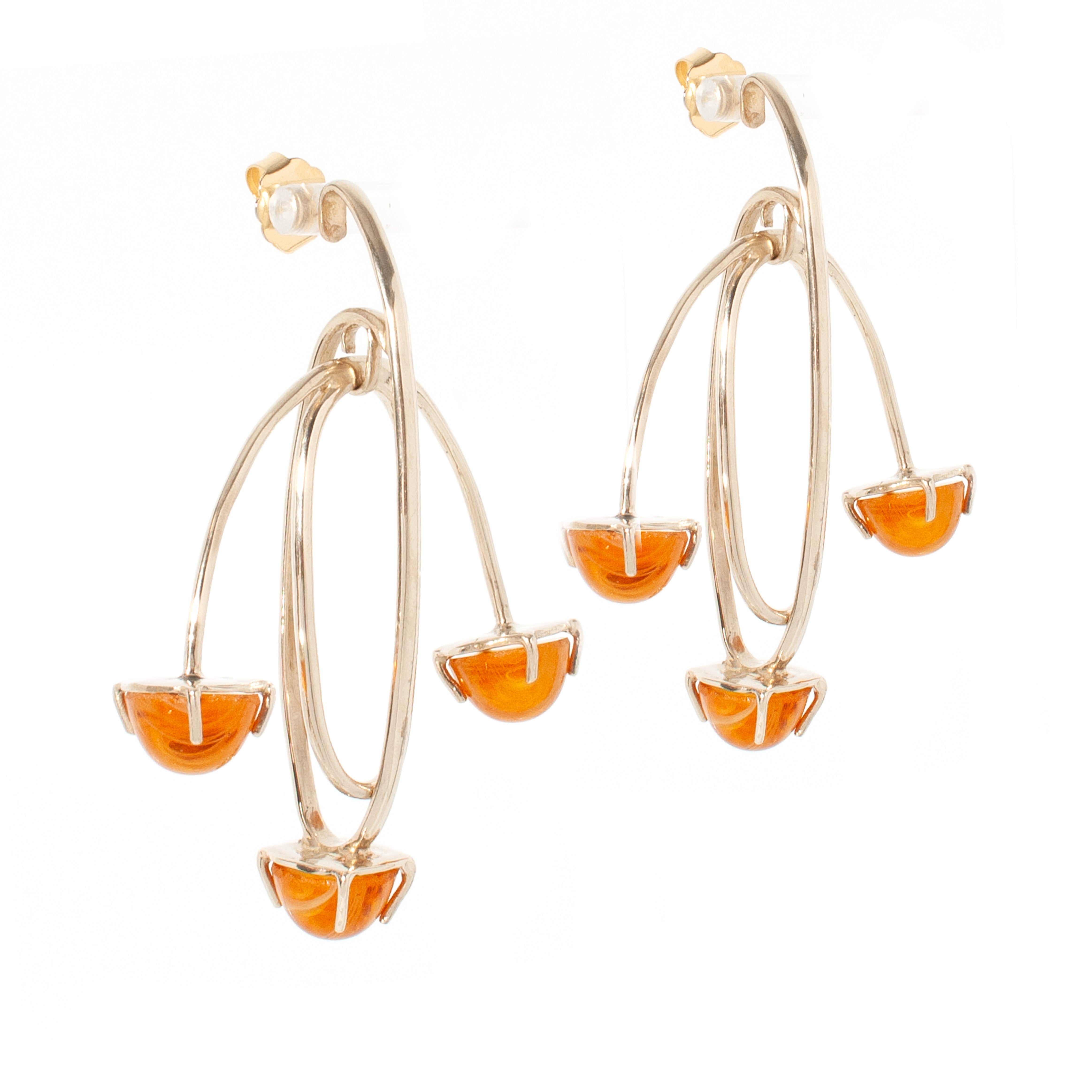 LIBRA EARRING – CASTLECLIFF || Sustainably Crafted Jewelry, Handmade in NYC