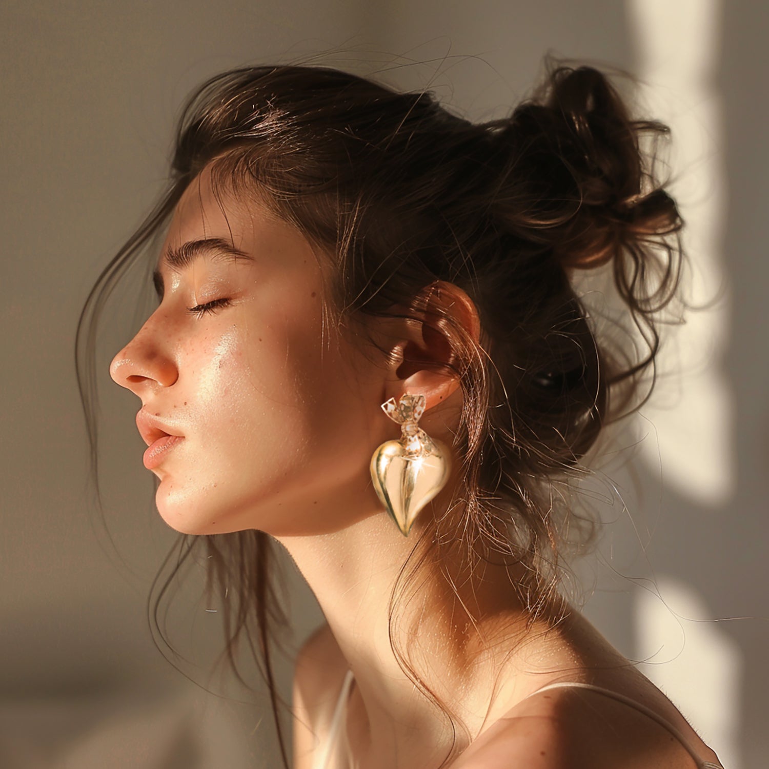 HEARTSTRING EARRING – CASTLECLIFF || Sustainably Crafted Jewelry ...