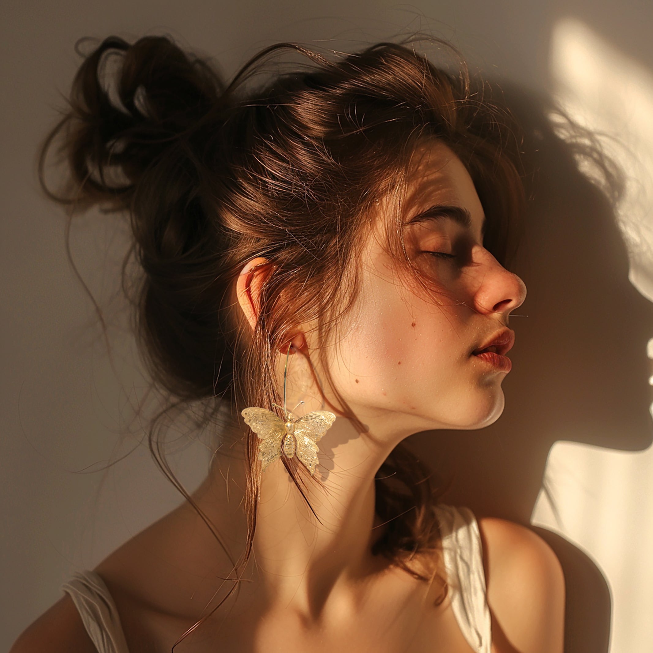 PAPILLON EARRING – CASTLECLIFF || Sustainably Crafted Jewelry, Handmade ...