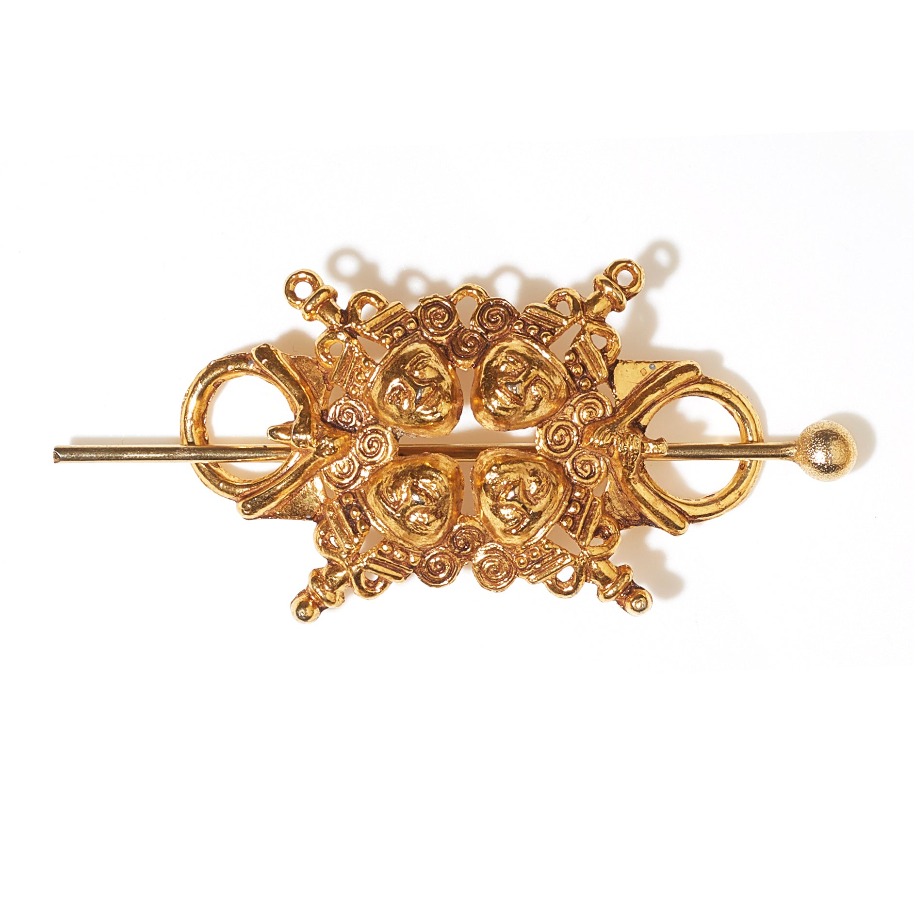 PRE-COLUMBIAN HAIR PIN// CASTLECLIFF – CASTLECLIFF || Sustainably ...