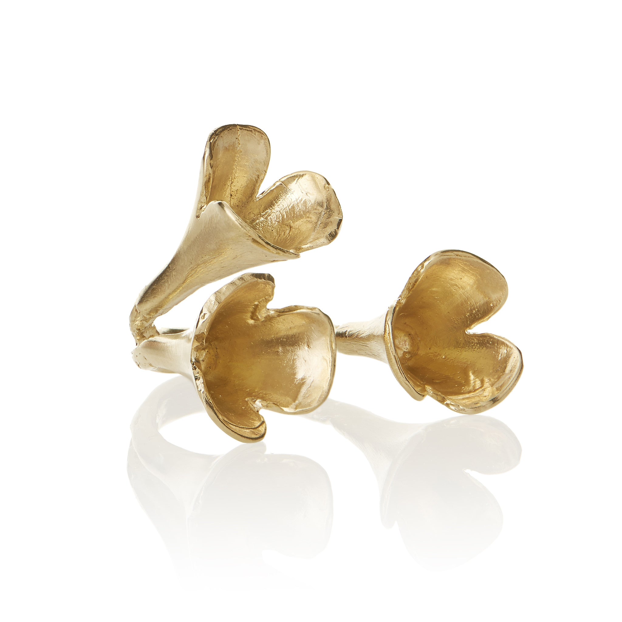 TRI-BLOSSOM RING – CASTLECLIFF || Sustainably Crafted Jewelry, Handmade ...